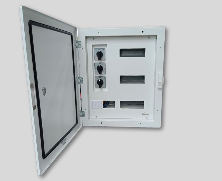 Legrand Phase Selector DB Vertical Double Door Neo 8 Way 63A